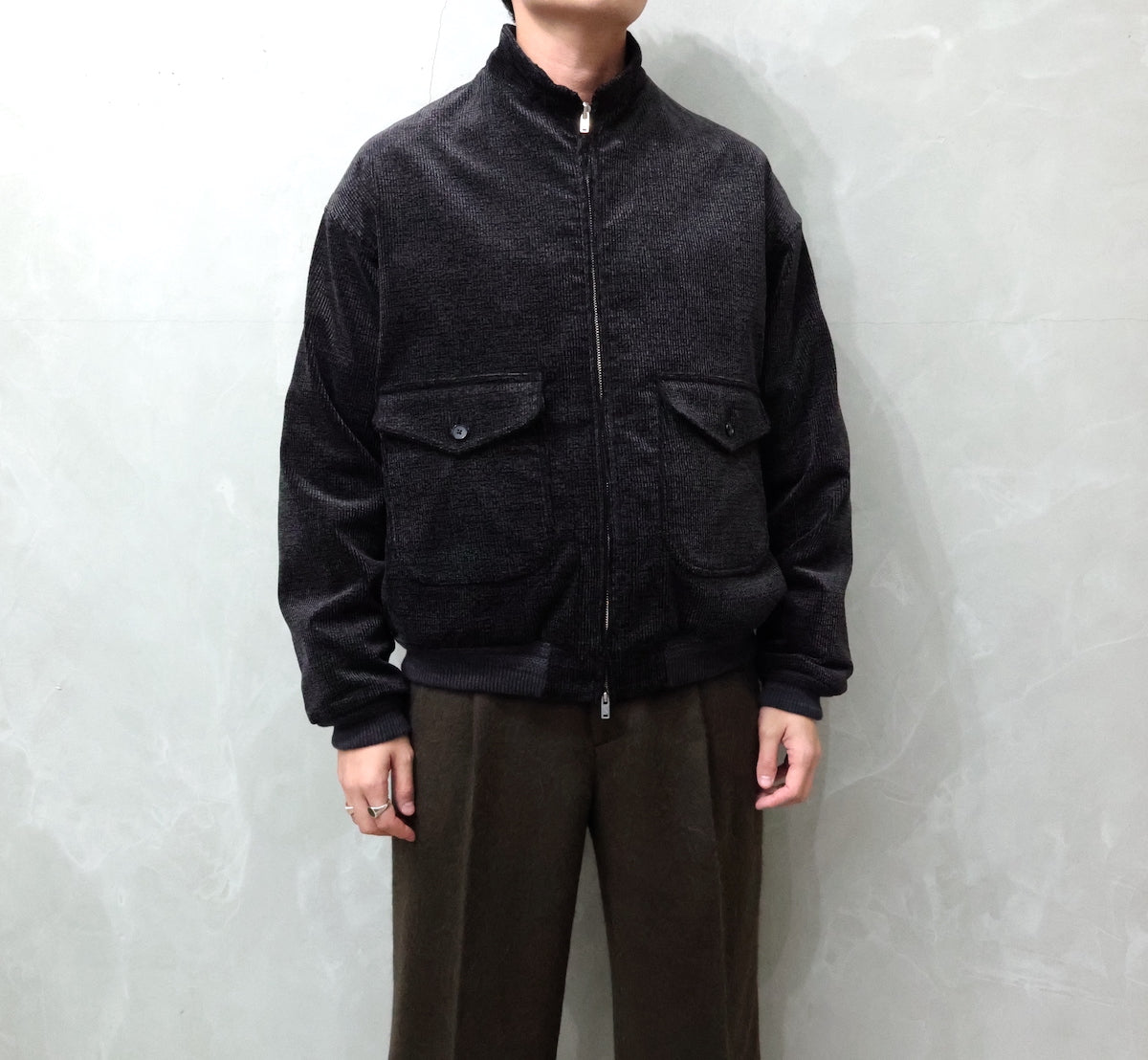 OLD JOE BRAND.「PRINTED CORDS MOTORING JACKET」 – SISTER