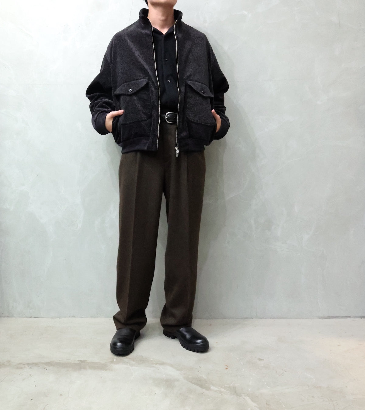 OLD JOE BRAND.「PRINTED CORDS MOTORING JACKET」 – SISTER