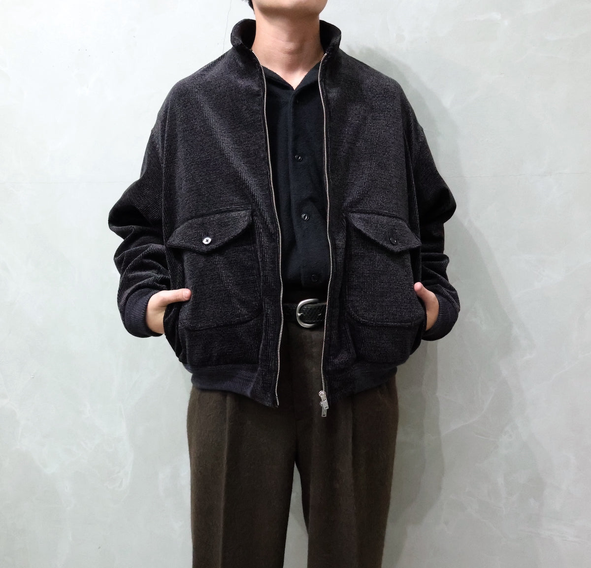 OLD JOE BRAND.「PRINTED CORDS MOTORING JACKET」 – SISTER
