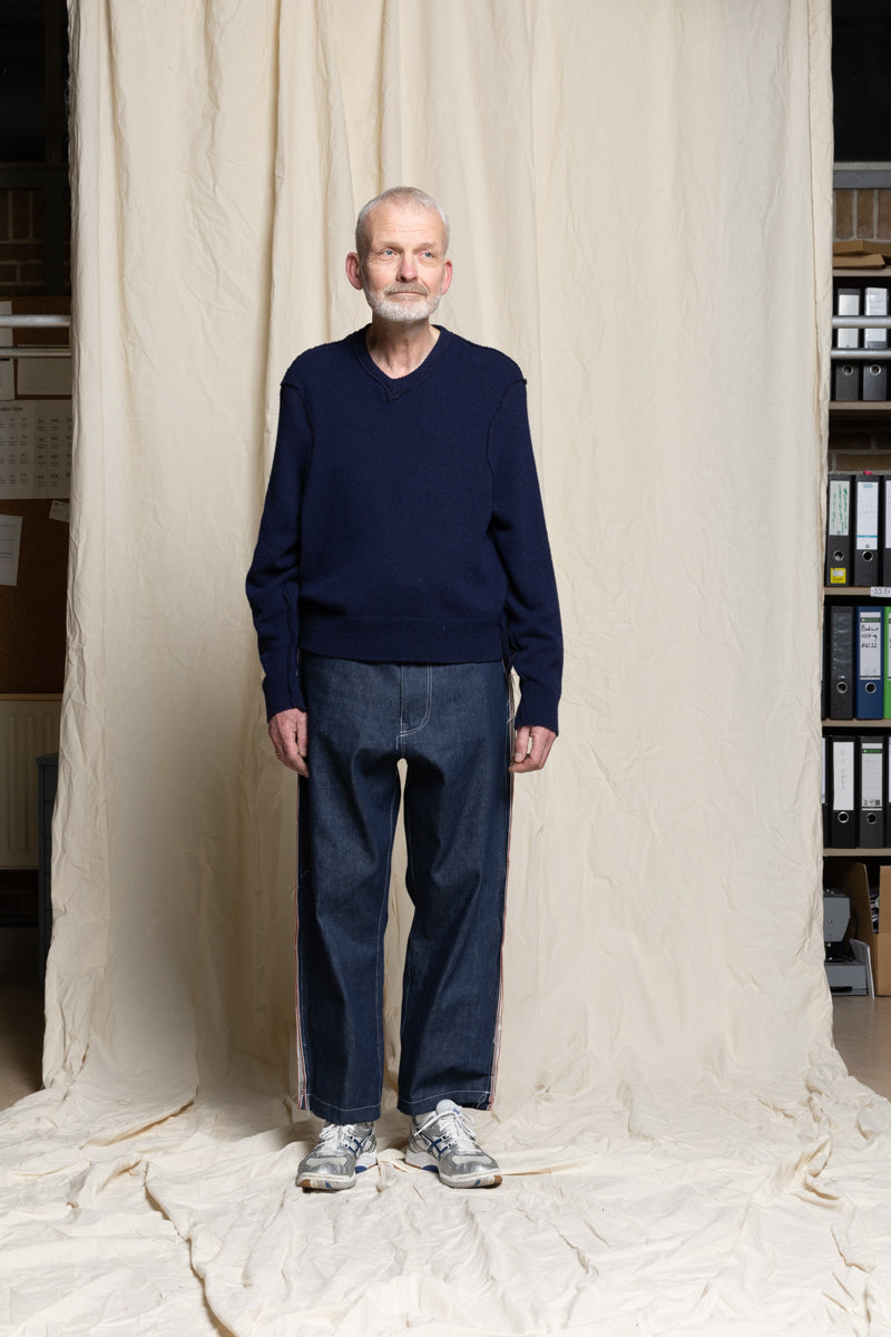 CAMIEL FORTGENS「16.06.03.02 NORMAL JEANS SELVEDGE DENIM BLUE – SISTER