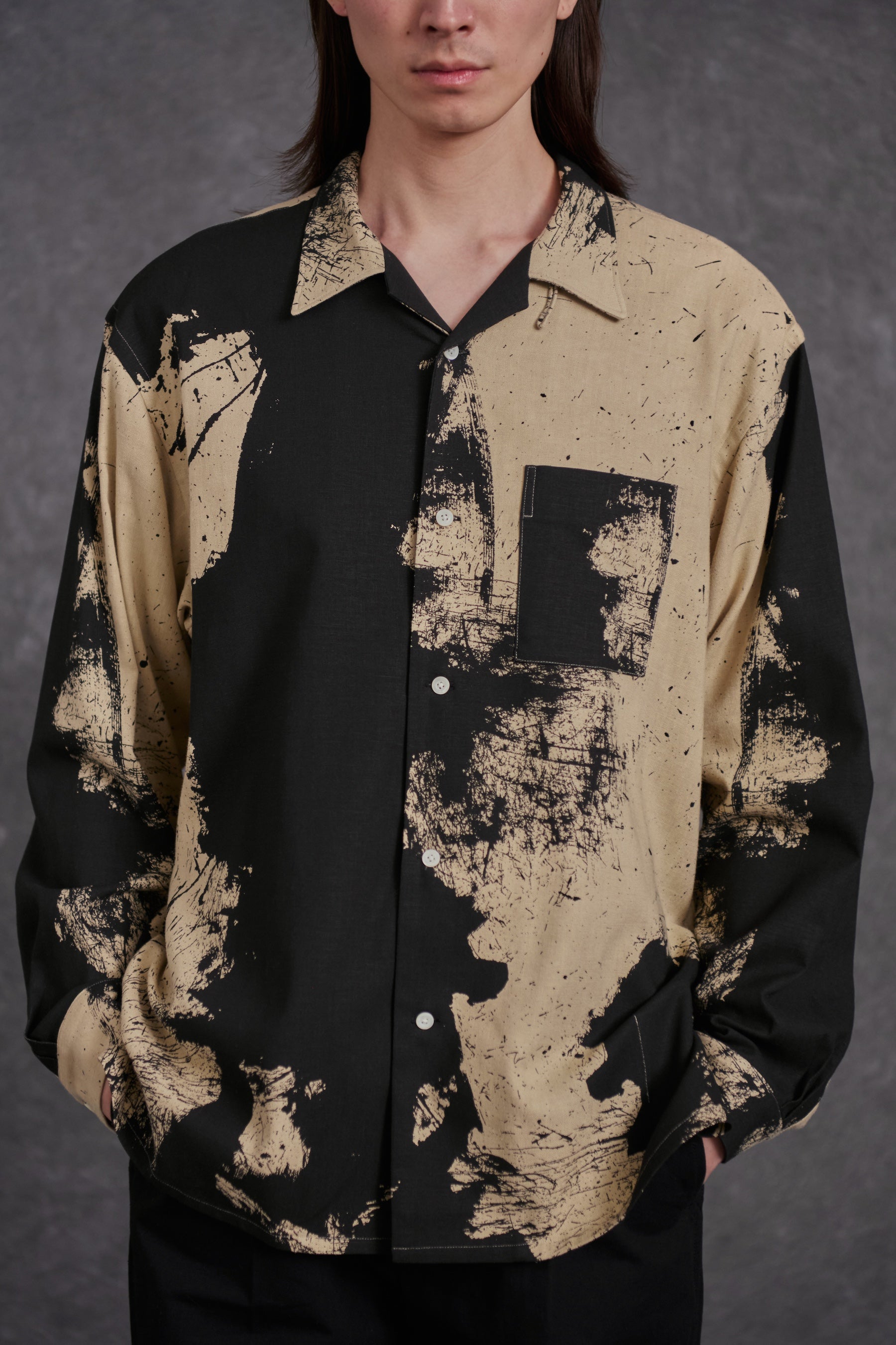 OLD JOE BRAND. × TSUJIMURA SHIRO「TSUJIMURA SHIRO ABSTRACT PAINT SHIRTS ...